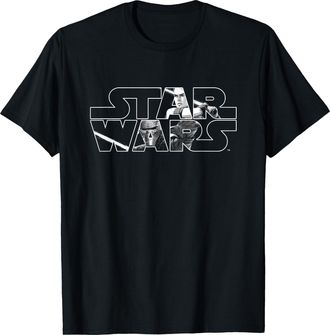 Star Wars Light vs Dark White T-Shirt