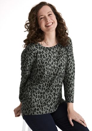 Stooker Carly Damen T-Shirt 3/4-arm Loose Fit Jersey
