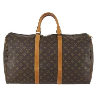 Louis Vuitton unisex, Pre-owned, Brun, Taille: ONE Size Sac Keepall Pre-owned