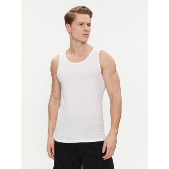 Brave Soul Tank-Top MV-149GRAYLING Wei&szlig; Straight Fit