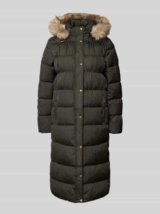 Lauren Ralph Lauren Steppmantel mit Kapuze und Rei&szlig;verschlusstaschen