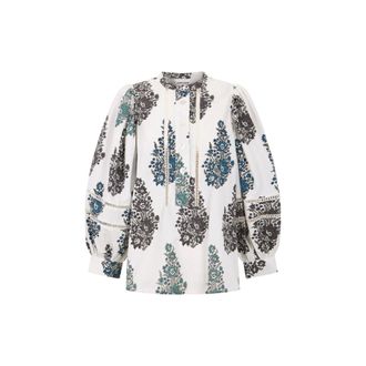 Antik Batik Blouse Muguet Popeline de Coton Antik Batik