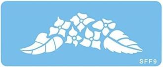 PME JEM Hortensienschablone, Kunststoff, Blau, 15 x 1 x 15 cm