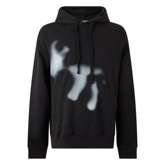 Diesel S-Ummerwelt-C1 Pullover Hoodie - - Sweatshirts & Hoodies - Herren - Schwarzk - 2XL