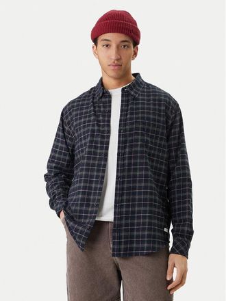 Element Hemd Button Down Regular Flannel ELYWT00183 Dunkelblau Regular Fit
