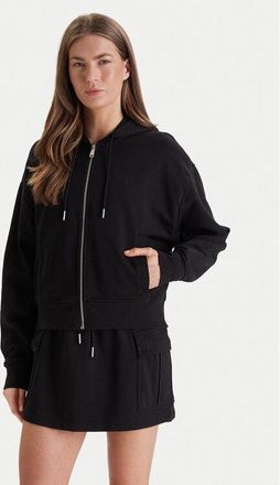 Calvin Klein Jeans Sweatshirt Monogram LV047F208G Schwarz Relaxed Fit