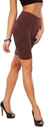 FUTURO FASHION Short Cycliste en Coton - Sport/décontracté - LK - Marron - 52 (4XL)