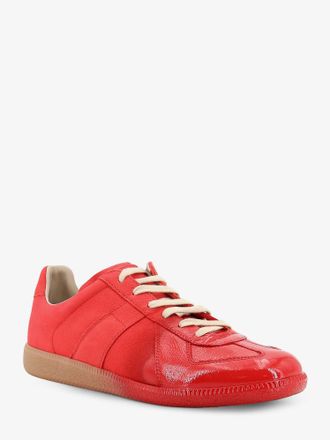 Maison Margiela Mens Sneakers Replica Leather Red Trainers