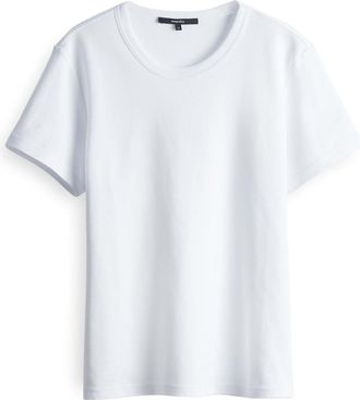 someday Damen Kurzarmshirt | T-Shirt KEIKI Regular aus BCI Cotton White, 36