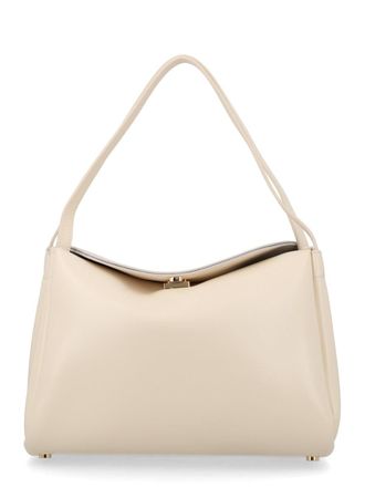 Themoir&egrave; Womens Shoulder Bag Calipso Trunk Beige Recycled Polyester