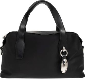 Diesel Flag-D top-handle tote bag - Schwarz
