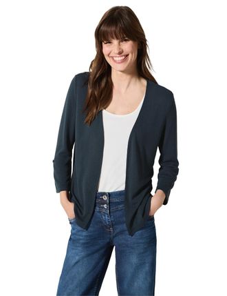 Cecil Damen B323110 Strickjacke, Universal Blue, S