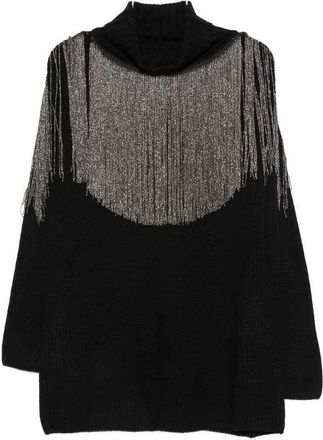 Pinko Pull Col Rond - Noir