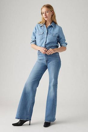 Levi's Ribcage Bell Jeans - Damen - Blau / Blau