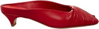 Halmanera Femme, Chaussures, Rouge, Taille: 40 EU Sandalo sabot