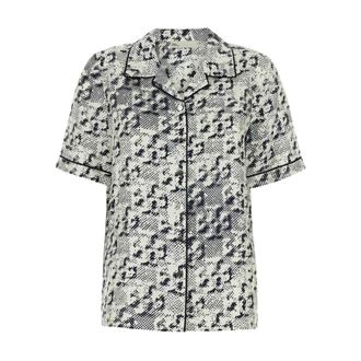 Tory Burch Bedruckte Seidenbluse - - Blouses & Shirts - Damen - Mehrfarbig - S