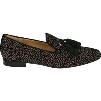 Pedro Miralles Braune Gemusterte Pumps mit G Weite - - Shoes - Damen - Braun - 40 EU