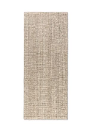 Hanse Home Juteteppich Bouclé, Champagner, Textil, Uni, rechteckig, 80x200 cm, Oeko-Tex Standard 100, für Fußbodenheizung geeignet, beidseitig