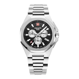 Swiss Alpine Military Femme, Accessoires, Gris, Taille: ONE Size Avenger Chronograph