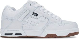 DVS Enduro Heir, Unisex-Erwachsene Skateboardschuhe, Wei&szlig; (White Gum Nubuck 112), 47 EU