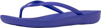 FitFlop FitFlop Damen iQushion Ergonomic Flip Flops - leicht und bequem mit nat&uuml;rlicher Fu&szlig;gew&ouml;lbest&uuml;tze - Blau - 38 EU (5 UK)