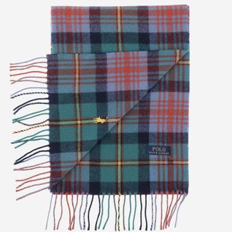 Polo Ralph Lauren Mens Wool Scarf Multicolour Scarfs