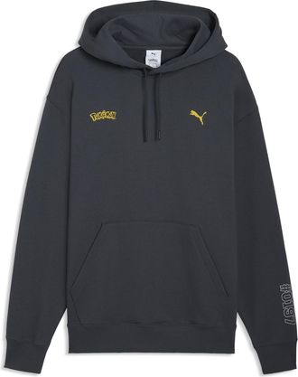 Puma Hoodie d&eacute;contract&eacute; &agrave; motif PUMA x POK&Eacute;MON Homme, Accessoires, Gris, L