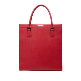 Burberry Sac cabas vintage Pre-owned - Femme - Pre-owned - Rouge - Taille: ONE Size
