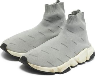 Balenciaga baskets Speed à logo - Gris