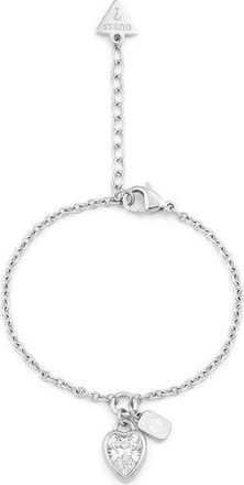 Guess Armband JUBB06 360JW Silberfarben