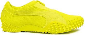 Puma Low-Top Sneaker - Puma Mostro Ecstasy Electric Lime - Gr. 37,5 (EU) - in Wei&szlig; - f&uuml;r Damen