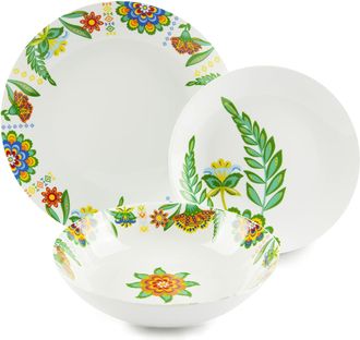 Excelsa Gipsy Flower Tellerservice 18 Stück