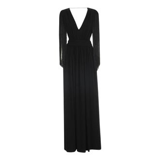 Alberta Ferretti Schwarzes Elegantes Kleid f&uuml;r Frauen - - Dresses - Damen - Schwarzk - XS