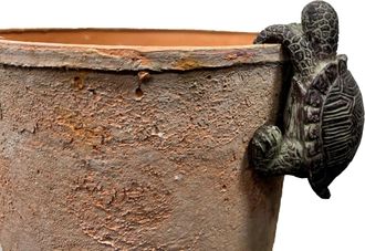 Esschert Design Topfaufh&auml;nger, Kunstharz, Gr&uuml;nspan