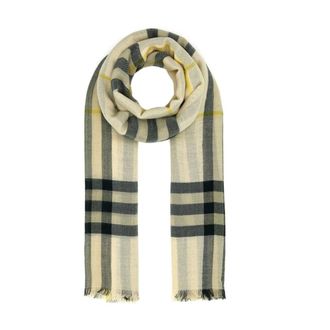 Burberry unisex, Accessoires, Multicolore, Taille: ONE Size &Eacute;charpe en laine brod&eacute;e
