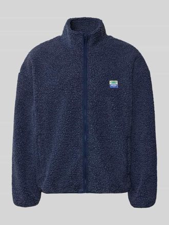 American Vintage Regular Fit Teddyjacke mit Logo-Patch