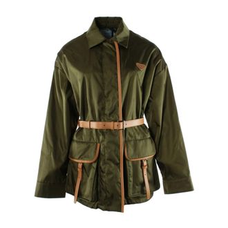 Prada Damen, Jacken, Gr&uuml;n, MGr&ouml;&szlig;e