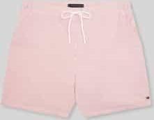 Tommy Hilfiger Regular Fit Badehose mit Label Stitching