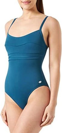 Haute Pression Femme T1001 Co2 Maillot de bain une pi ce, Bleu Petrol, 38 EU