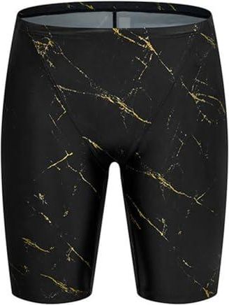 Generic Jammer De Bain pour Hommes, Short De Bain Respirant &Agrave; S&eacute;chage Rapide, Imprim&eacute; Jambes Carr&eacute;es