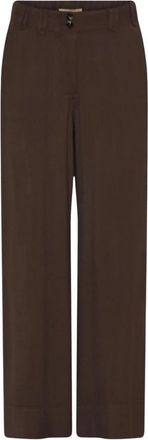 Gustav Esta Wide Hosen - - Trousers - Damen - Braun - XL