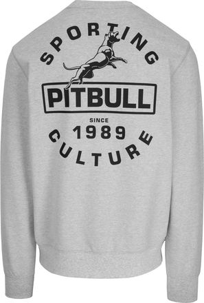 Pitbull Sweatshirt Herren Crewneck Physical Culture, Pullover Herren Sportliche, Sweatshirts mit Aufdruck, M&auml;nner Pulli Sport, Longsleeve Sweat Shirt Crewneck