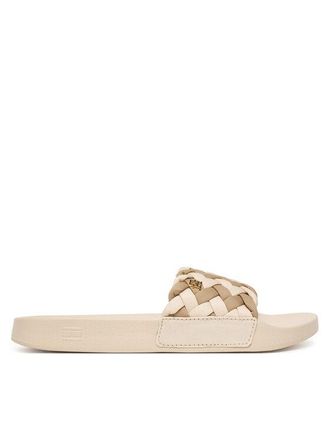 Tommy Hilfiger Pantoletten Th Braided Pool Slide FW0FW09203 Beige