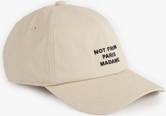 Dr&ocirc;le de Monsieur Casquette Slogan brod&eacute;e