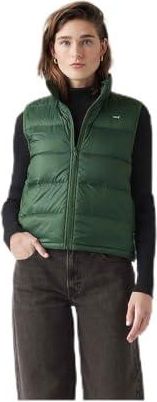 Levi's Polly Packable Gilet, Python Green, M Femme
