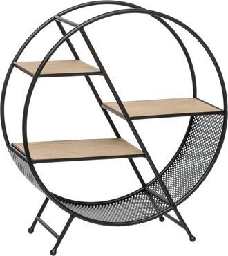 Atmosphera Atmosphera - Regal Timeo rund auf Fuß - Schwarz