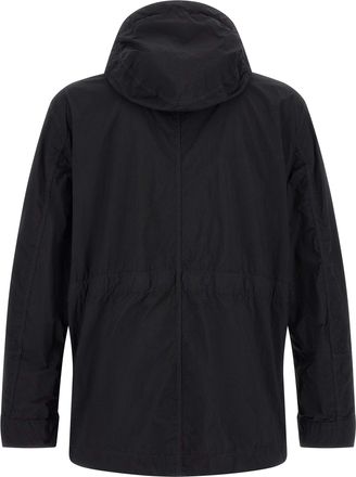 Stone Island Mens Black Polyamide Shell Jacket Clothing