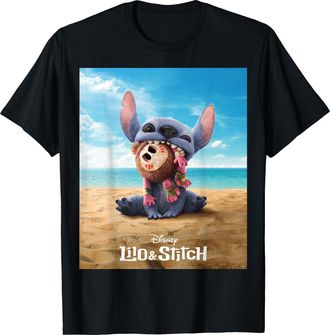 Disney Lilo & Stitch Live-Action Movie Funny Vaiana Poster T-Shirt