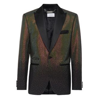 Philipp Plein Homme, Vestes, Multicolore, Taille: M Lord Fit Blazer