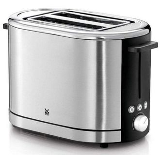 WMF Toaster mit 2 steckpl&auml;tzen 900 w edelstahl / schwarz 0414090011